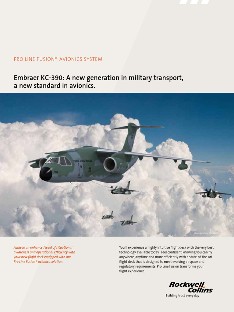 KC-390 Brochure 0711 | PDF | Aviation | Computing