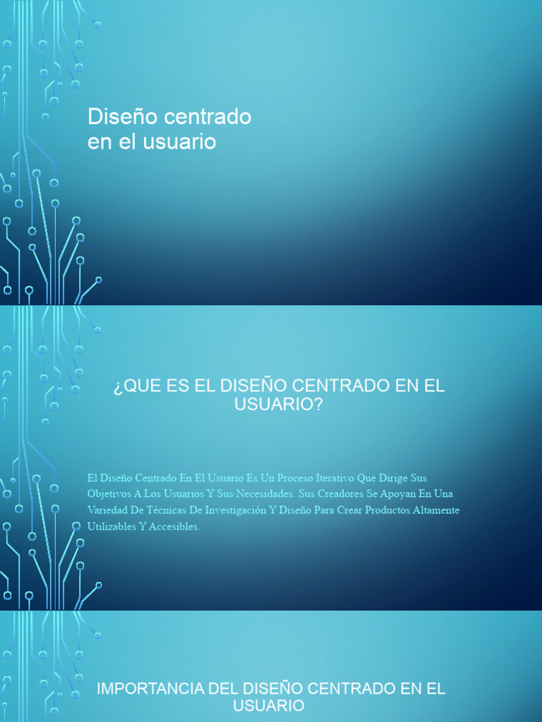Diseño Centrado en el Usuario: Claves y Beneficios | PDF