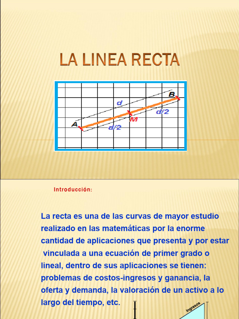 Ecuacion de La Recta 2 | Descargar gratis PDF | Línea (geometría ...