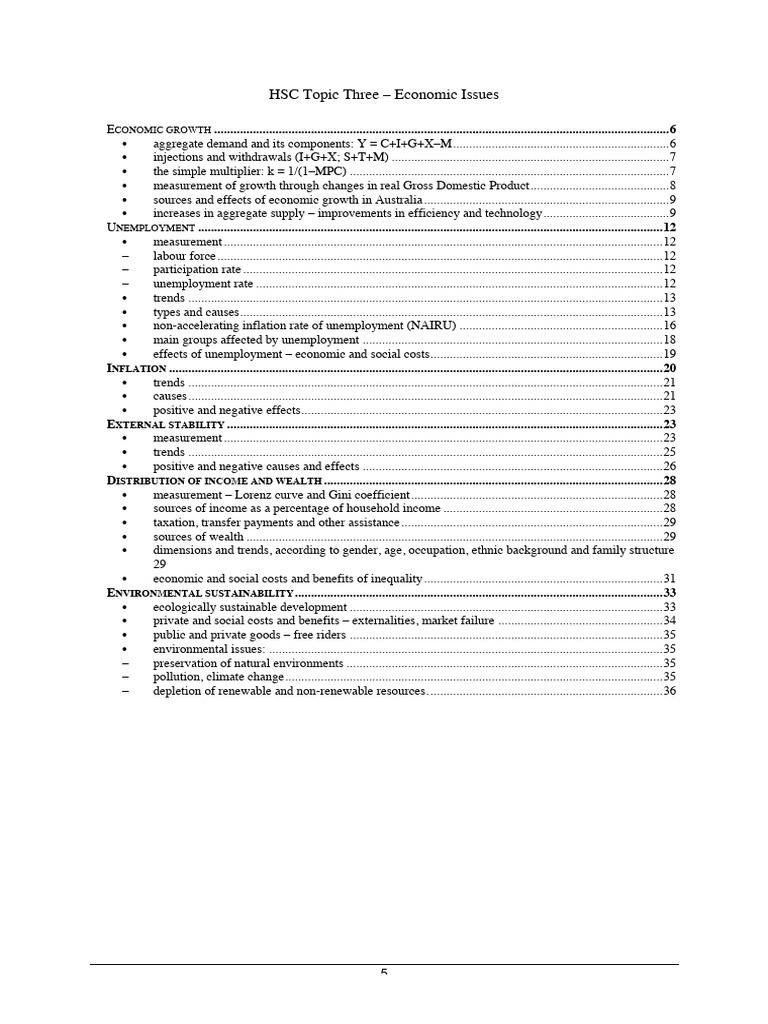 Economic Growth and Its Components | PDF | Gross Domestic Product ...
