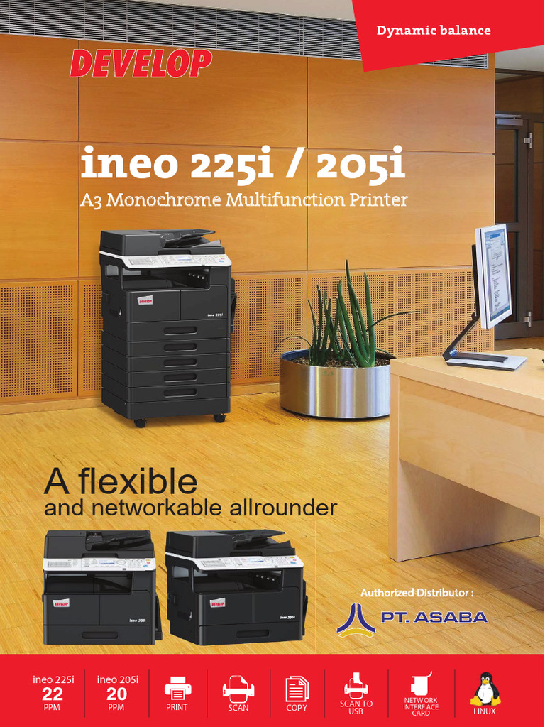 Ineo 225i 205i For Email | PDF
