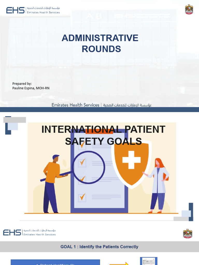Administrative Round PHC - Summarized | PDF | Patient | Nursing