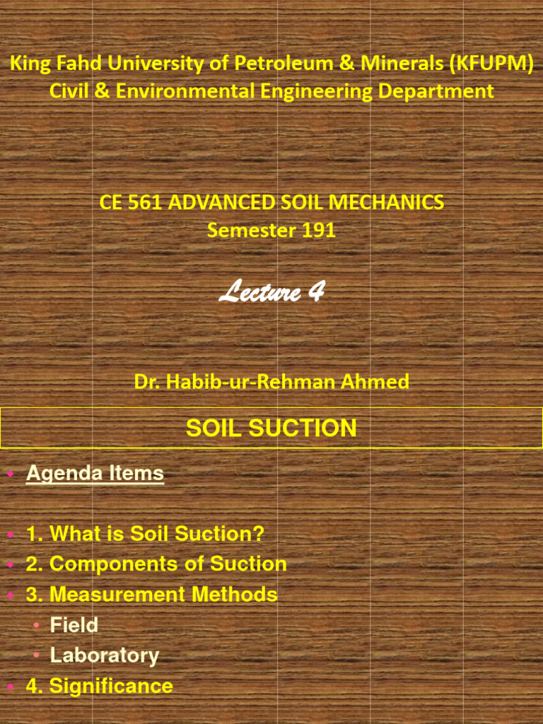 Asm Lec4 3 | PDF | Humidity | Soil