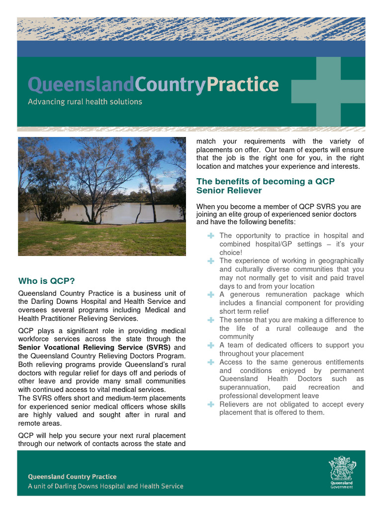 Join QCP: Rural Doctor Opportunities | PDF | Medicine | Public Services