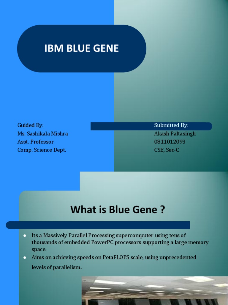 IBM Blue Gene Supercomputer | PDF | Concurrent Computing | Computer ...