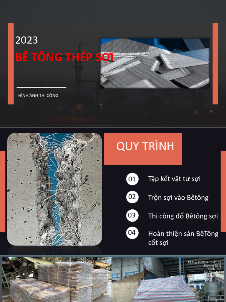 Tham Khao Hinh Anh Thi Cong Be Tong Cot Soi | PDF