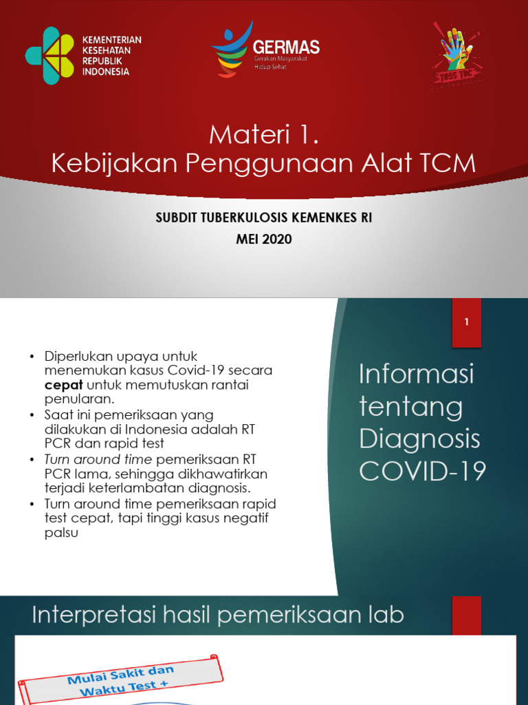 Materi 1 - Kebijakan Penggunaan Alat TCM | PDF