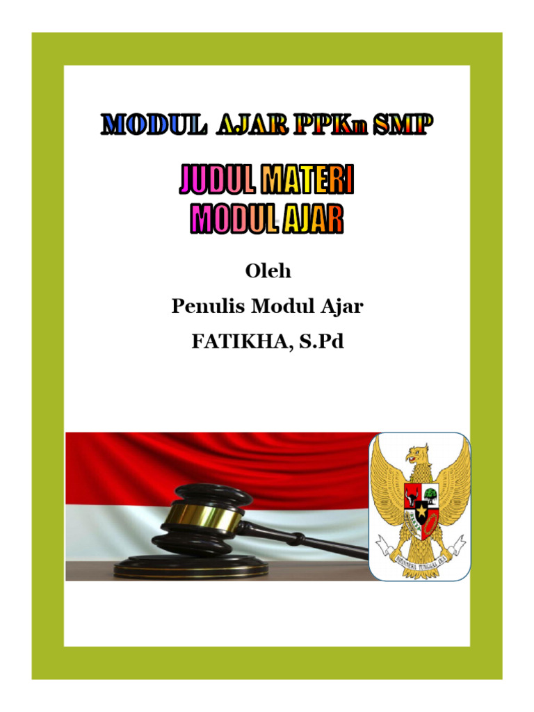 MODUL AJAR BAB.2 NORMA DAN UUDD 1945 KLS 7 2022 | PDF
