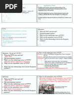 Central and Allied Powers of WW1: Interactive Map Worksheet | PDF