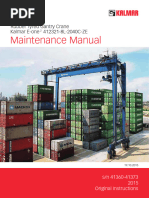 RTG Crane Maintenance Manual | PDF | Nondestructive Testing | Crane ...