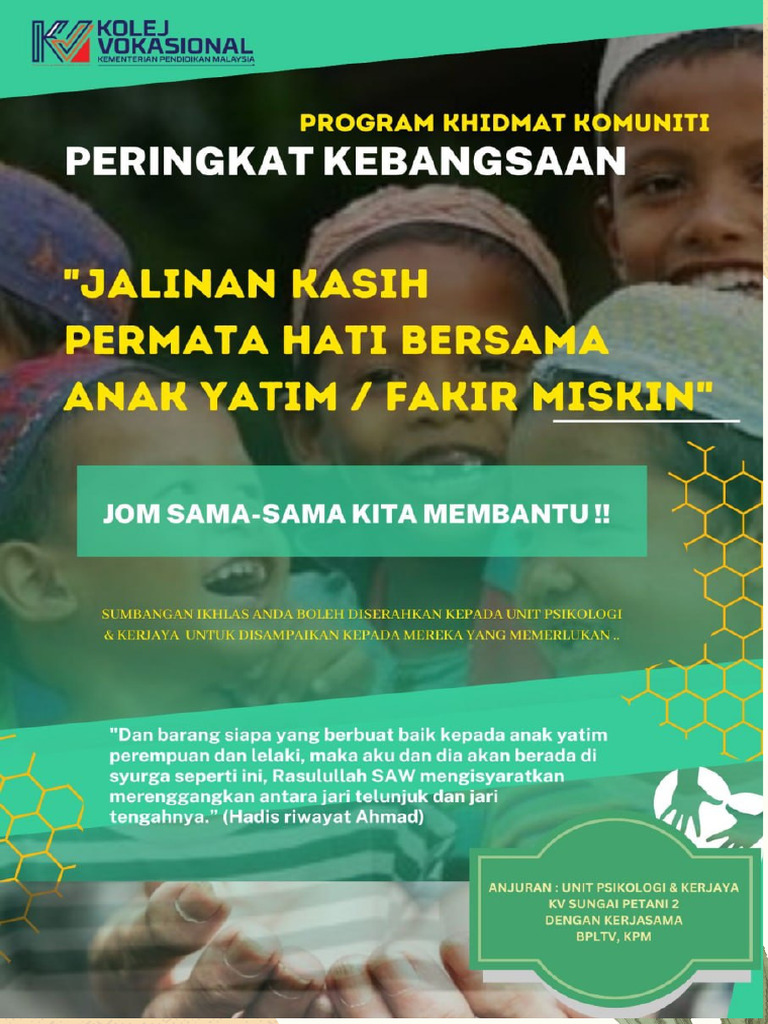 Program Khidmat Komuniti Masyarakat | PDF