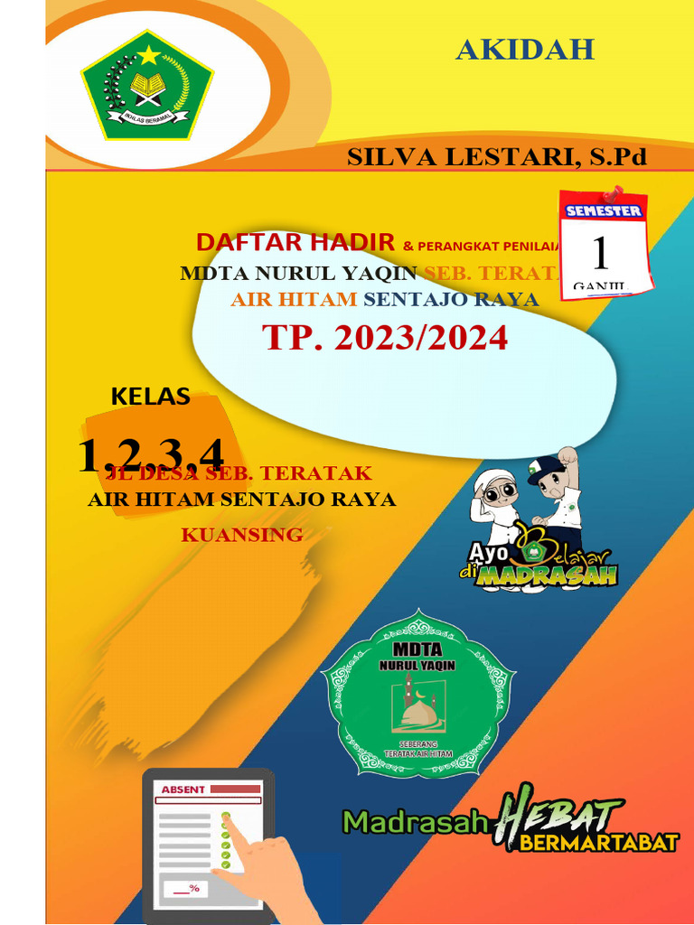 Cover Daftar Hadir | PDF