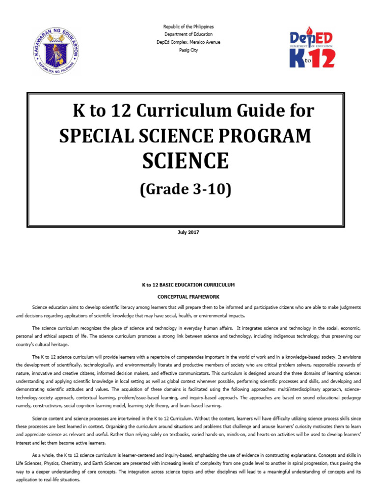 (Gr. 3-10) Enhanced Science | PDF | Learning | Science