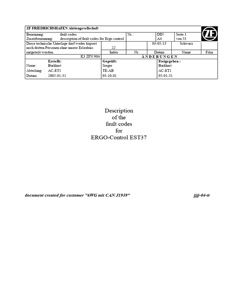 6WG Failure Codes | PDF | Clutch | Manufactured Goods