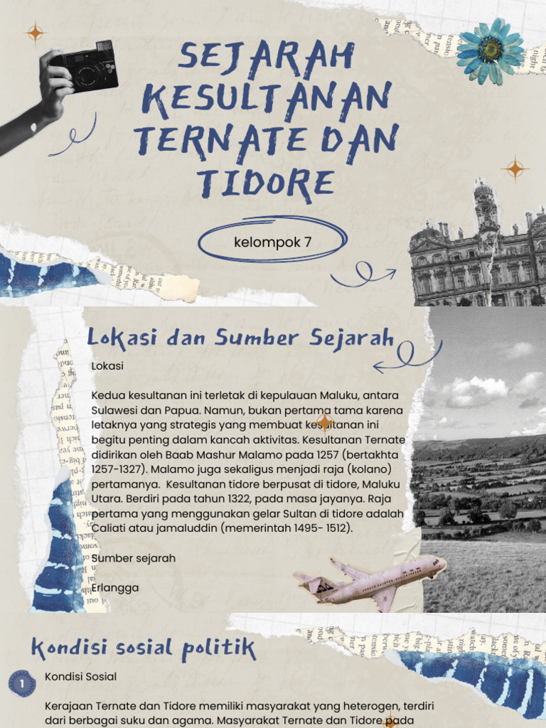 Sejarah Kesultanan Ternate dan Tidore | PDF