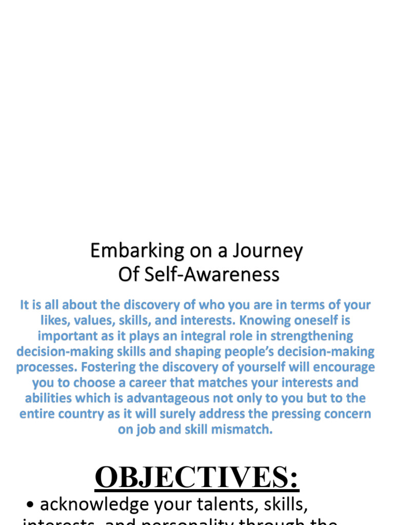 Grade 10 Career Self-Discovery Activities | PDF | Psychological ...