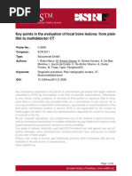 Lodwick Classification for Bone Tumor Growth | PDF | Medical Imaging ...