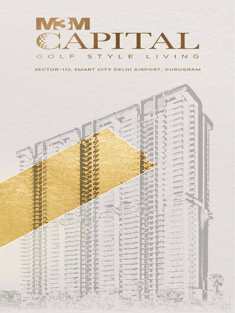 M3M Capital Brochure | PDF | Tile | Paint