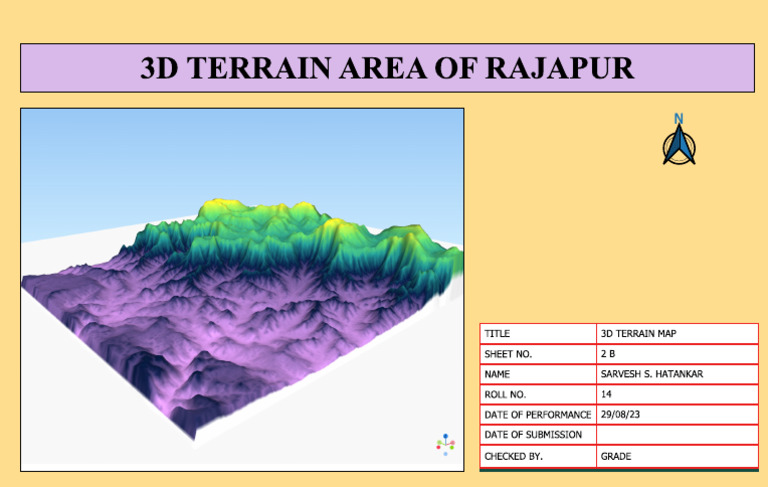 3D Terrain Map | PDF