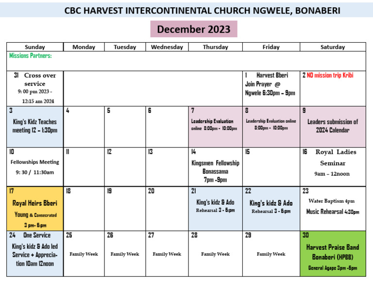 December 2023 Calendar 2222 | PDF | Christian Worship And Liturgy ...