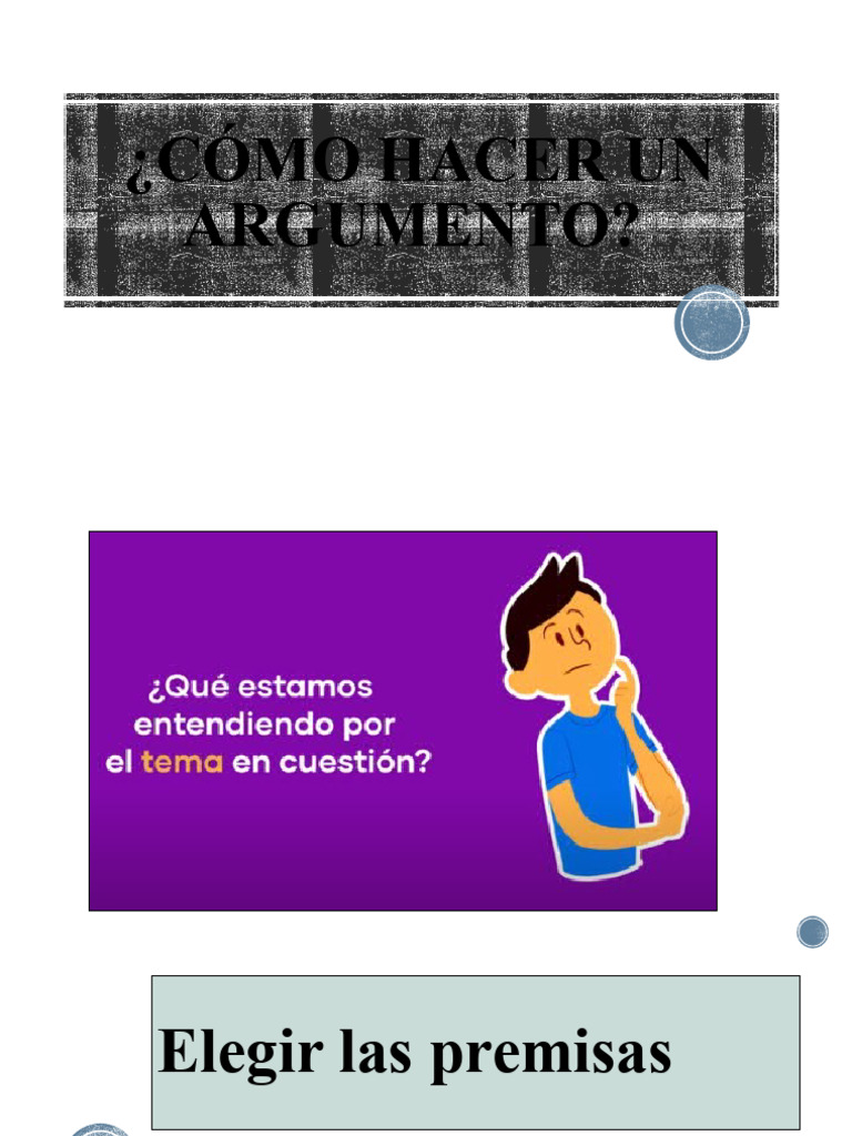 Cómo Hacer Un Argumento | PDF
