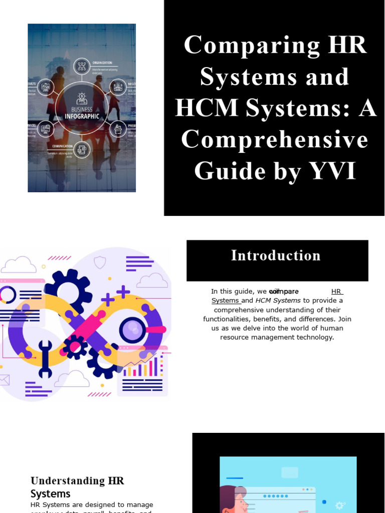 HR Vs HCM System by Yvi | PDF