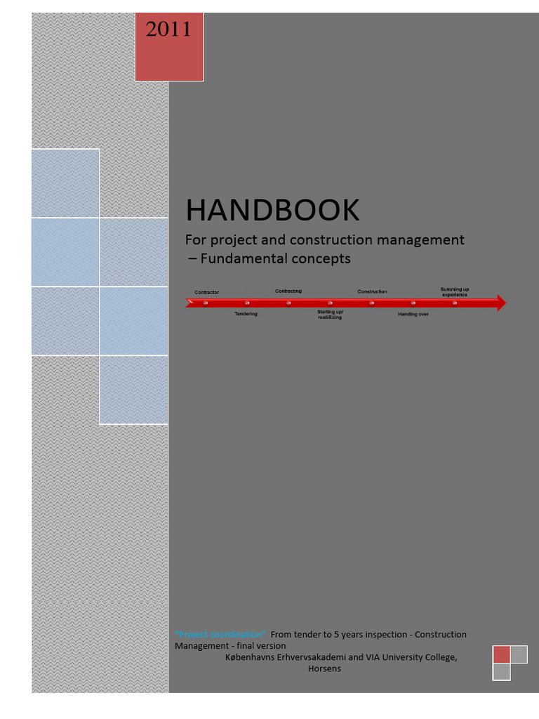 CONSTRUCTION ? PROJECT SHORT MANUAL | PDF | Employment | Risk Management