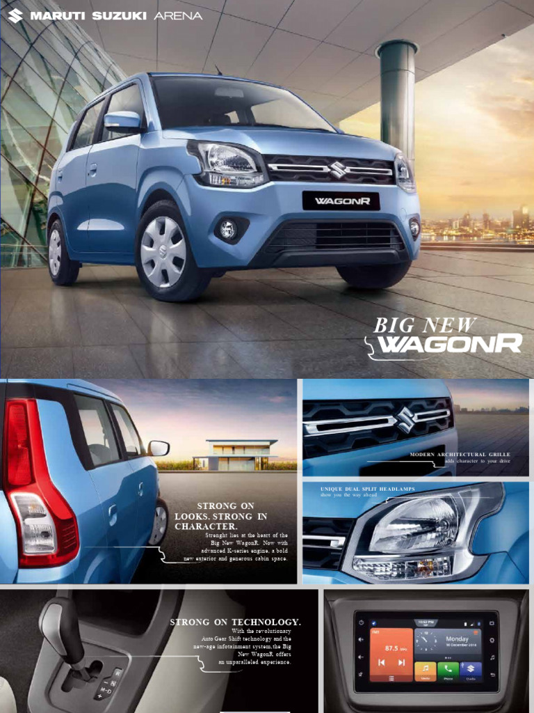 WagonR Brand Brochure | PDF | Product Introductions | Private Transport