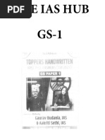 GS2 - Toppers - Handwritten - Upsc - Pyq - Ans - Till 2022RP | PDF