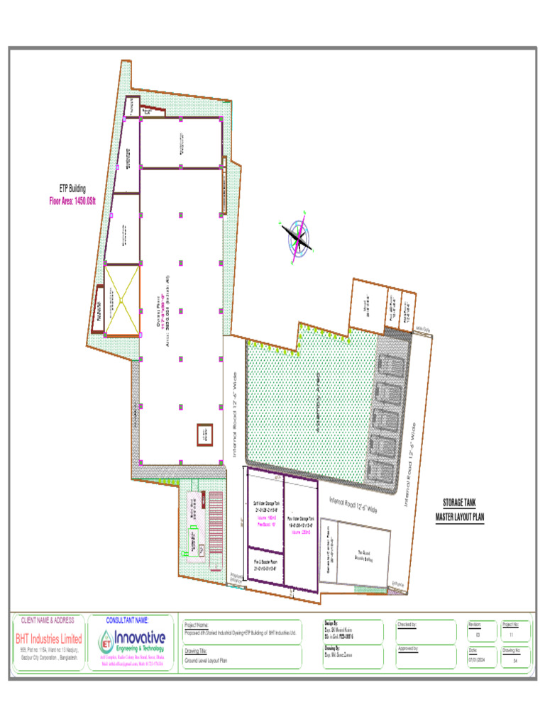 Tank Layout Plan | PDF