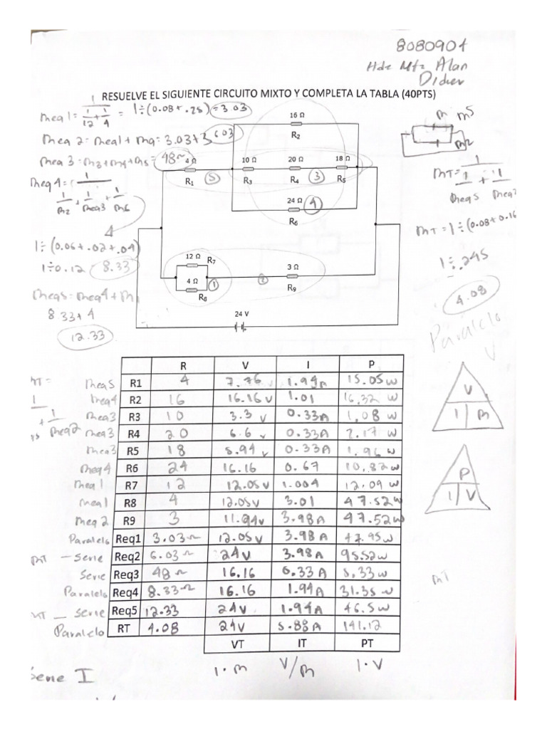 Examen Circuitos Electricos Fime | PDF Examen Circuitos Electricos Fime | PDF