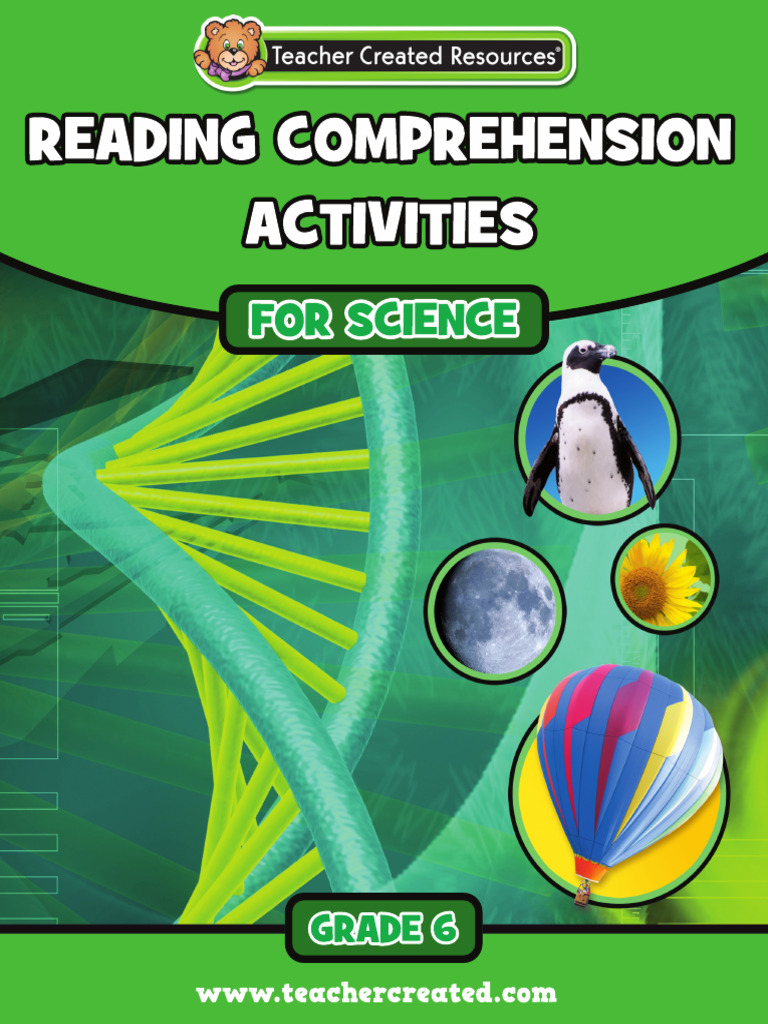 reading-comprehension-science-grade-6 | PDF | Algae | Centers For ...