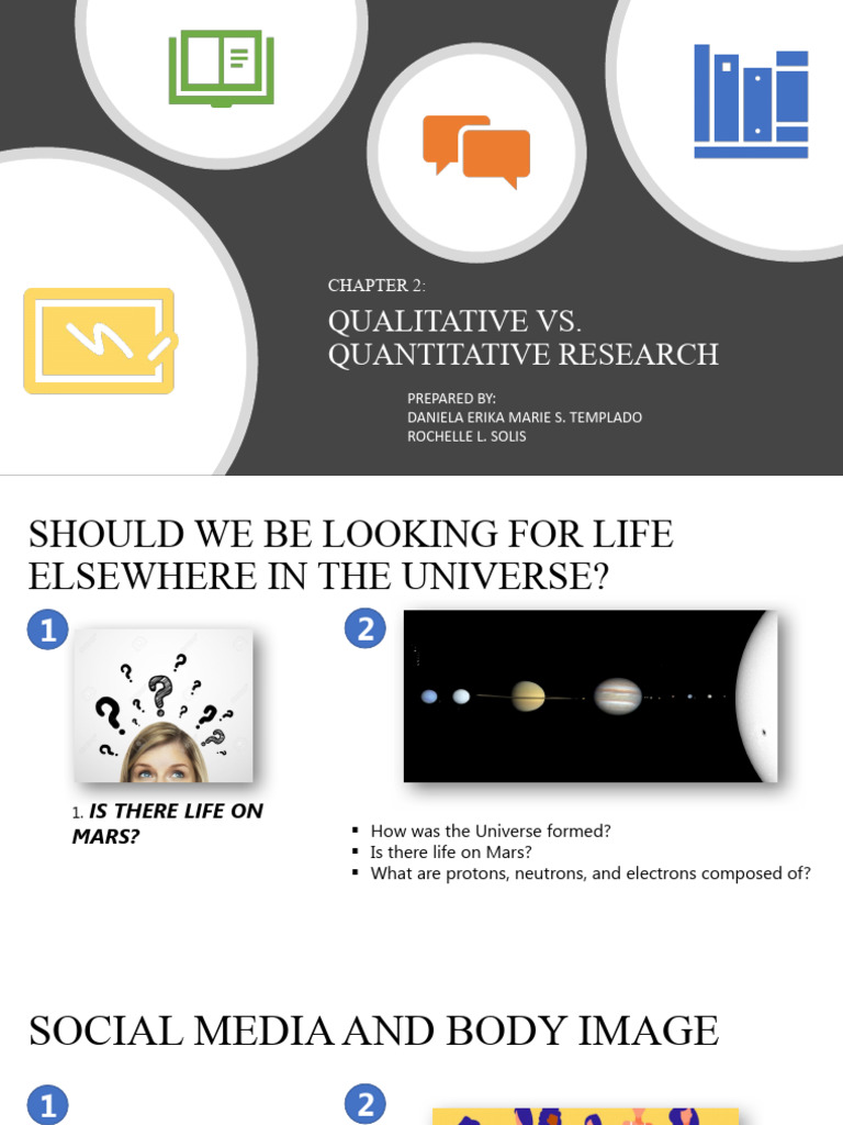 Lesson 2 Quali vs. Quanti | Download Free PDF | Quantitative Research ...