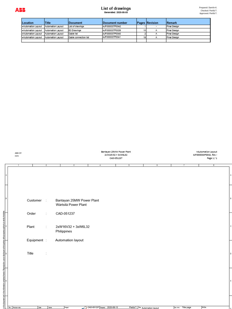 FINAL DESIGN - Automation Layout | PDF | Computer Networking | Computer ...