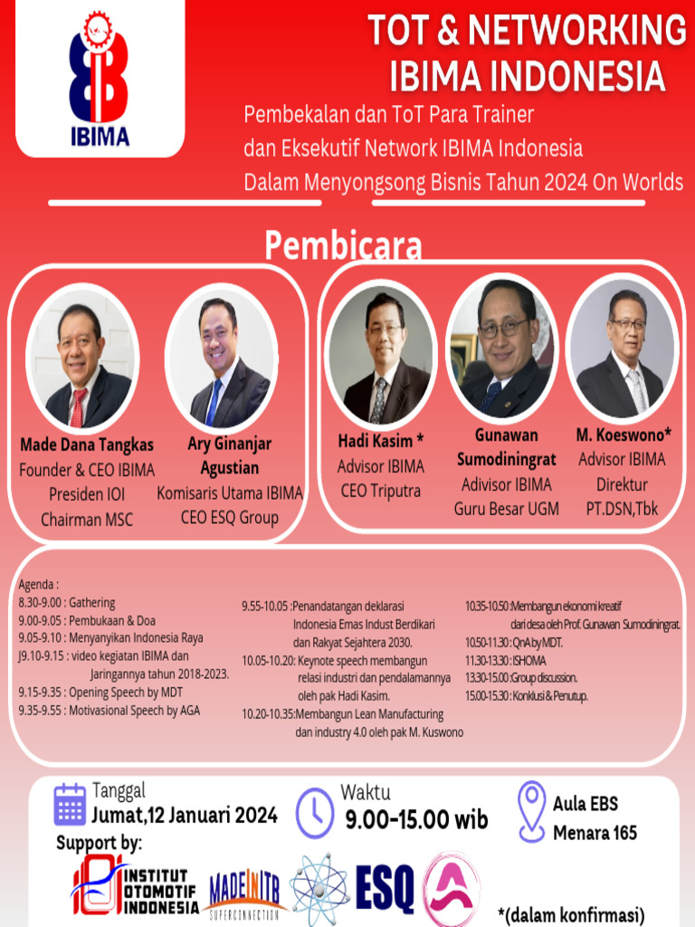 Flyer Tot Ibima | PDF