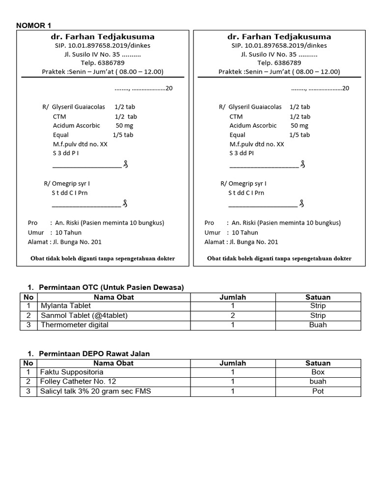 Resep LSP MODIFIKASI | PDF