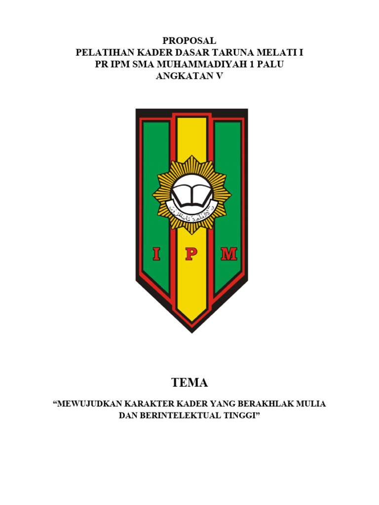 Proposal Sma Muhammadiyah 1 Palu | PDF | Ilmu Sosial