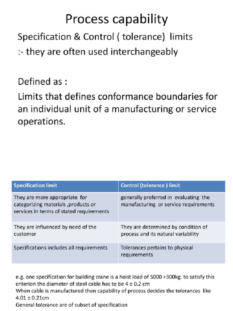Process Capability | PDF