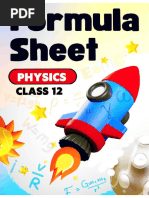 Class 12 Physics Short Notes | PDF