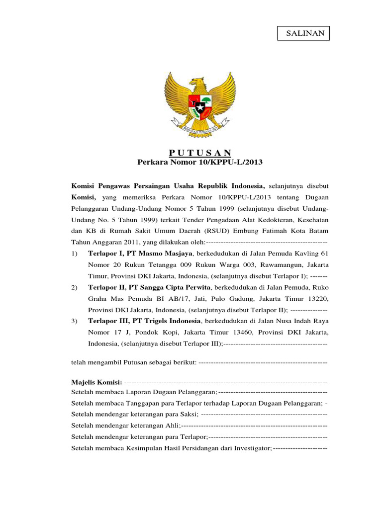 Contoh Po | PDF