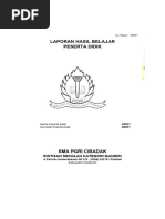Format Rekap Nilai Rapor Sem 1-5 2223 | PDF