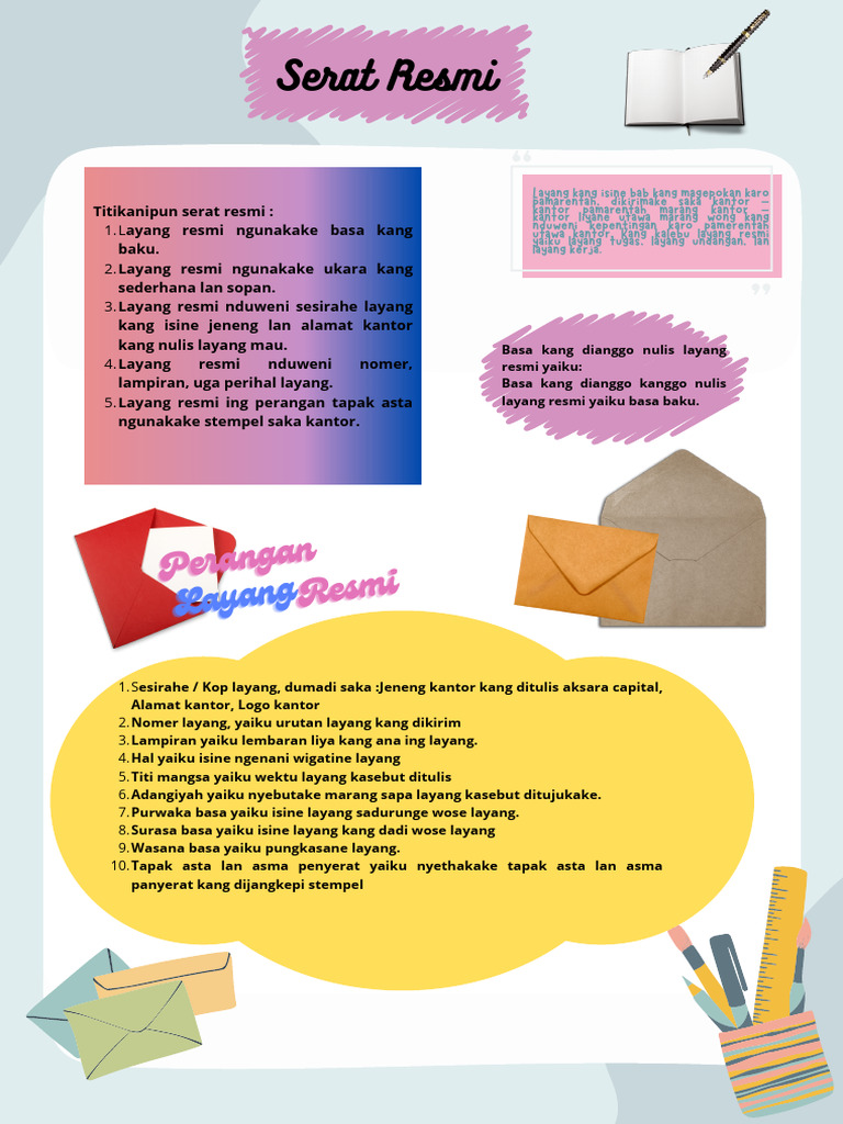 Serat Resmi Bahasa Jawa | PDF