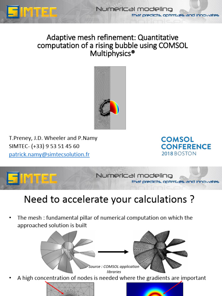 Preney Presentation | PDF | Fluid Dynamics | Applied And Interdisciplinary Physics