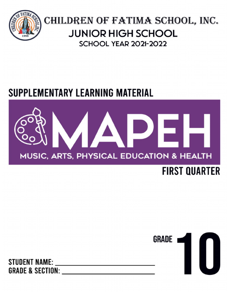 Mapeh 10 | PDF | Impressionism | Electronic Music