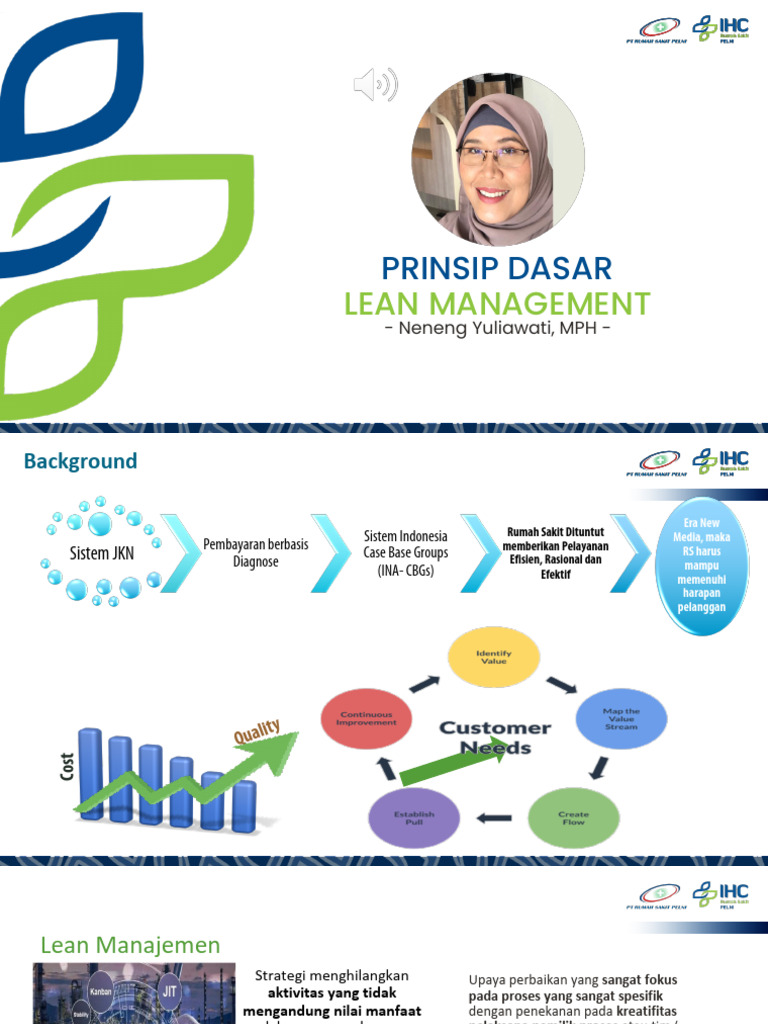 01 Prinsip Dasar Lean Management | PDF