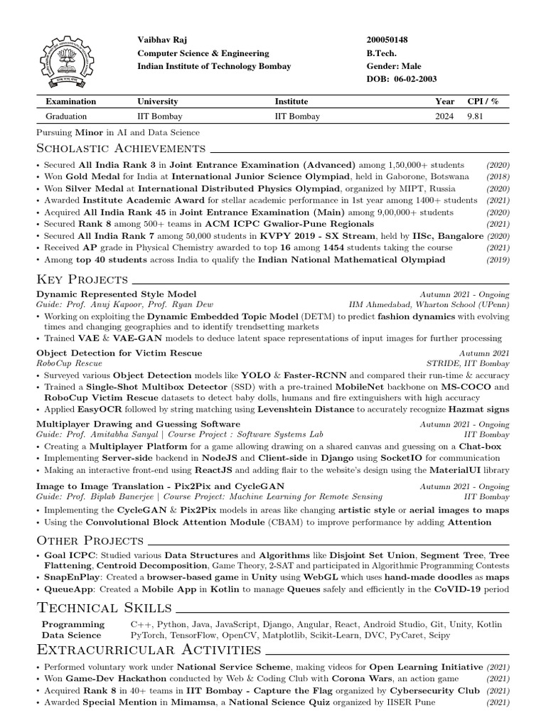 1pg Vaibhav Raj | Download Free PDF | Java Script | Software Engineering