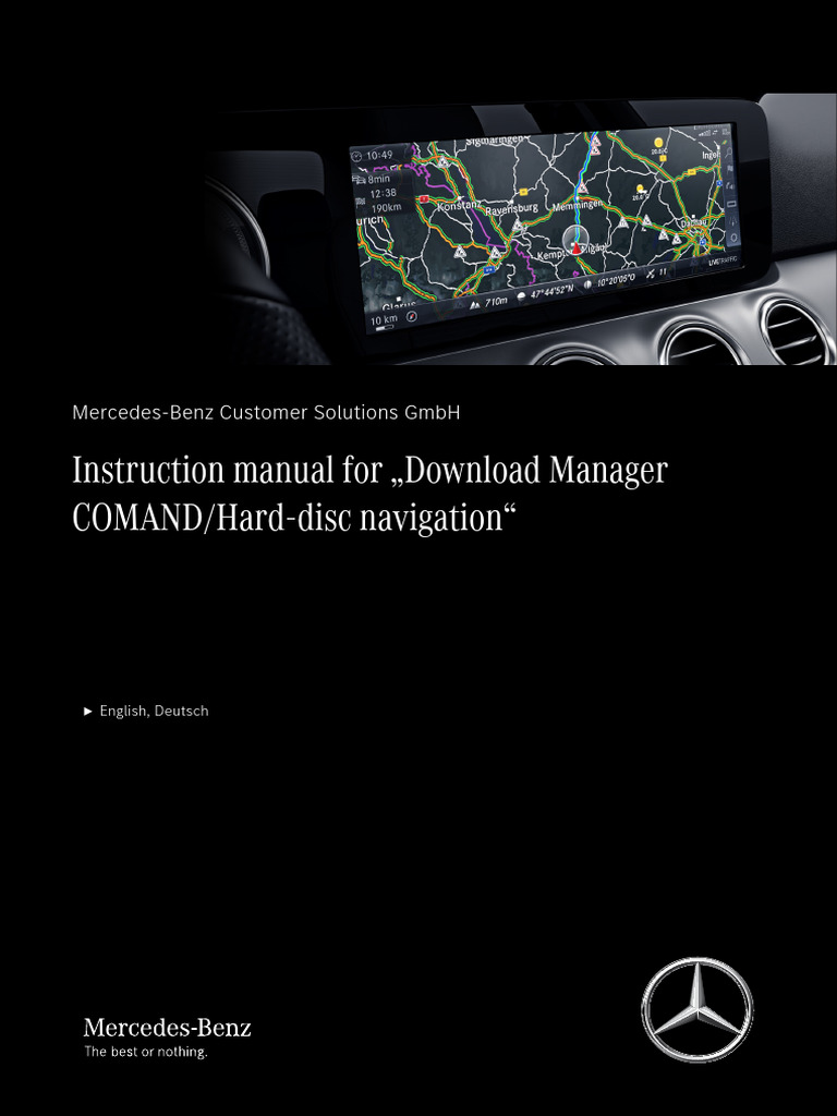 Manual Manager COMAND Hard-Discnavigation | PDF | File System | Usb ...