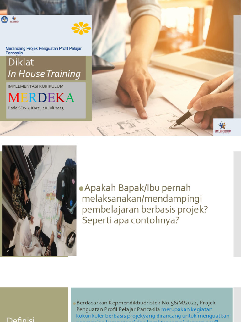 Merancang Projek Penguatan Profil Pelajar Pancasila | PDF | Bisnis