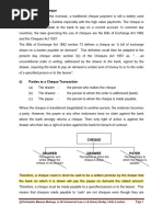 Kenyan Law On Cheques | PDF | Negotiable Instrument | Cheque