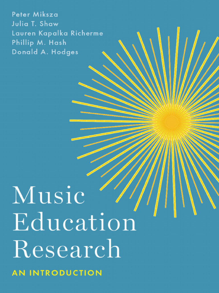 Introduction to Music Education Research | PDF | Methodology ...